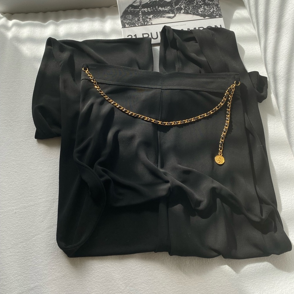 Rare Vintage Chanel!!! Classic Chanel Chain Link Belt… - Gem